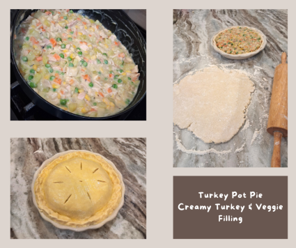 Homemade Turkey Pot Pie with Flaky Butter Crust – A Cozy Family Comfort ...